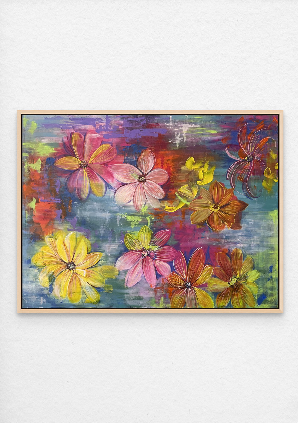 Bursting with Happiness – Madeleine Simon Art